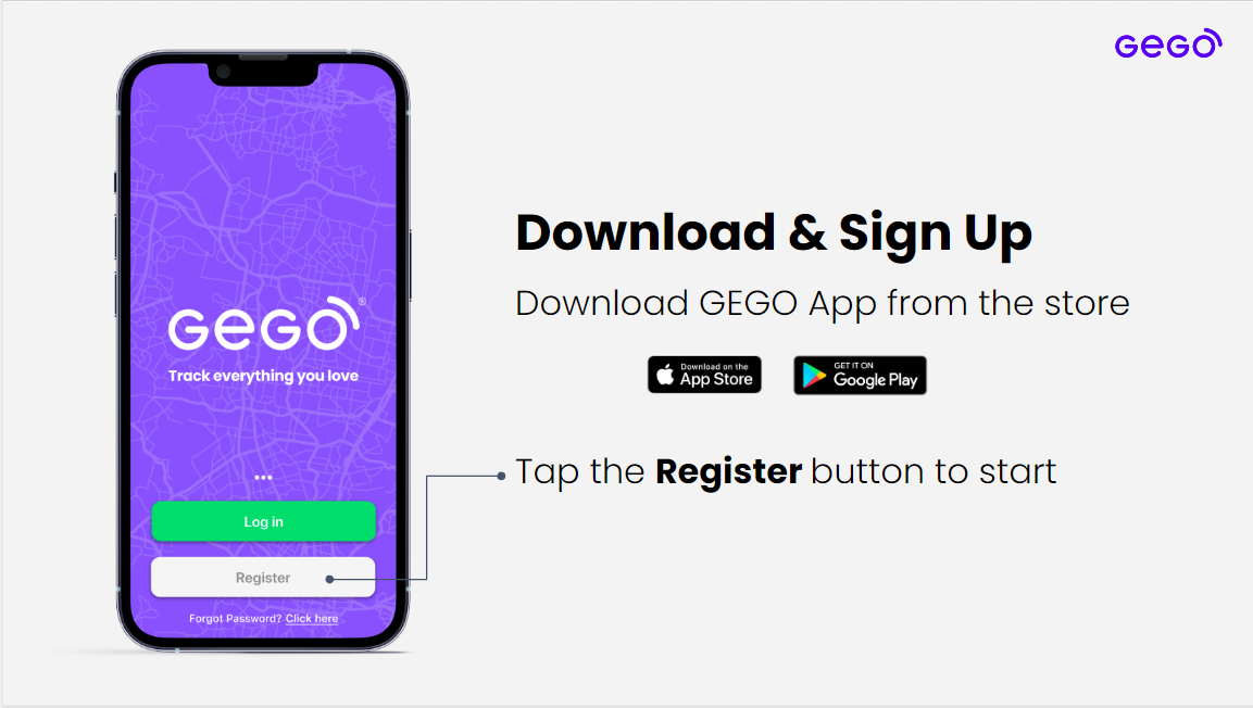 GEGO APP - Step by Step – GEGO - LugLoc