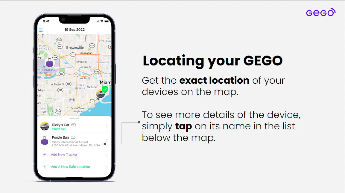 GEGO APP - Step by Step – GEGO - LugLoc